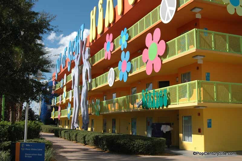 Pop Century 60's Section | Pop Century Fan Site